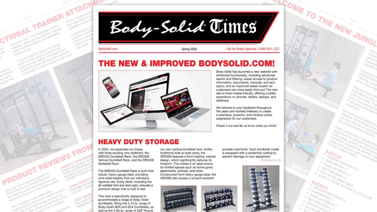 Get the Inside Scoop on All Things Body-Solid: The 2026 Body-Solid ...